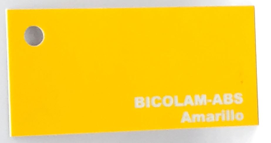 Bicolam ABS de 1.5mm de 30 X 30 cm